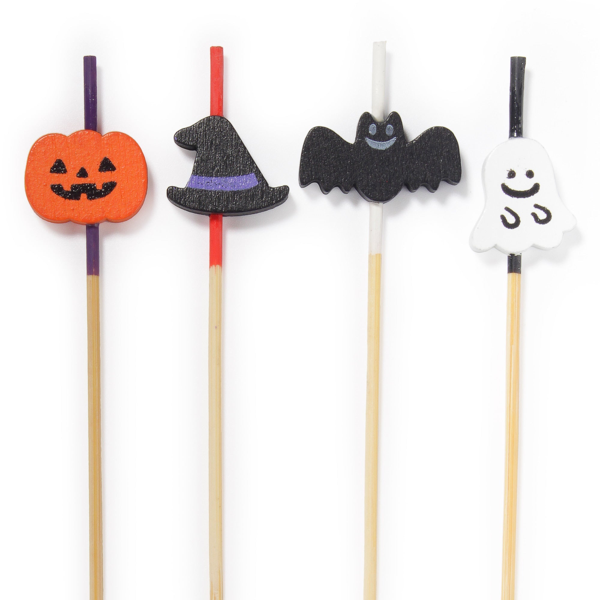 Halloween Bamboo Assorted Picks